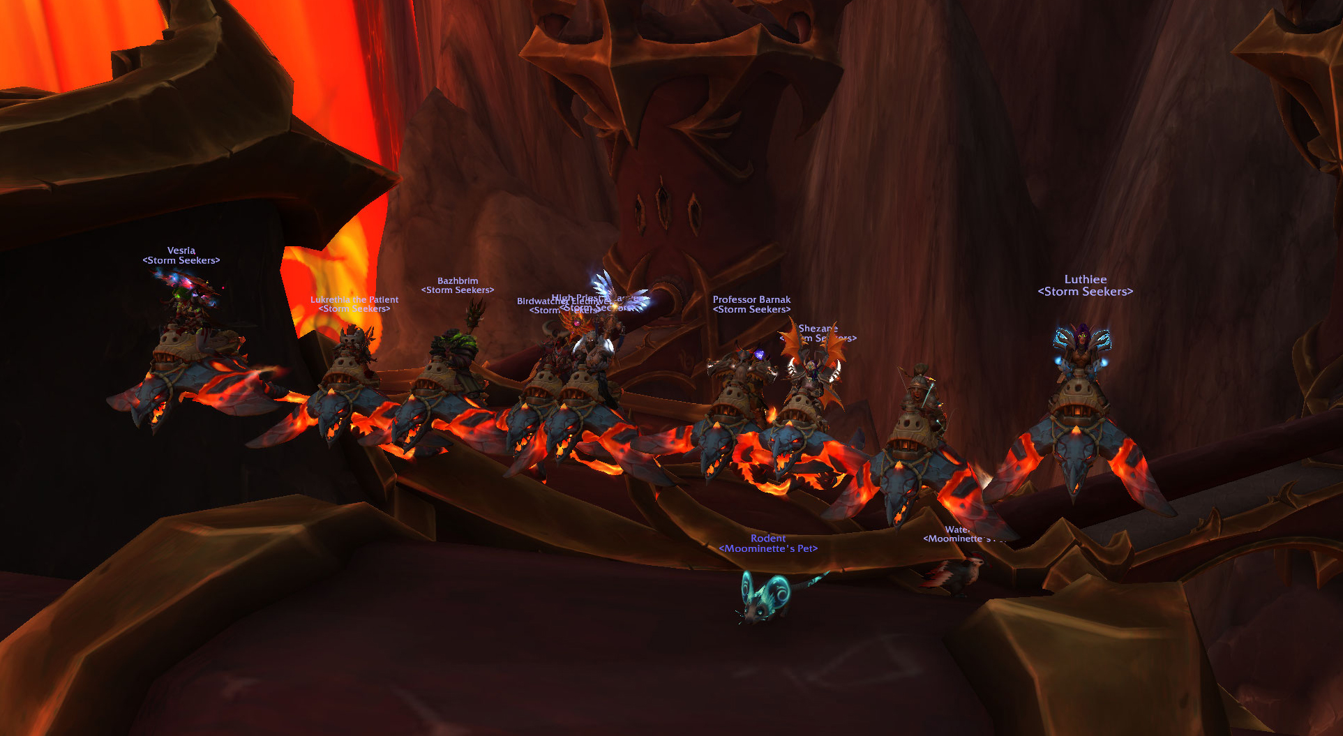 Aberrus, the Shadowed Crucible End of Raiding – Order of the Storm Seekers